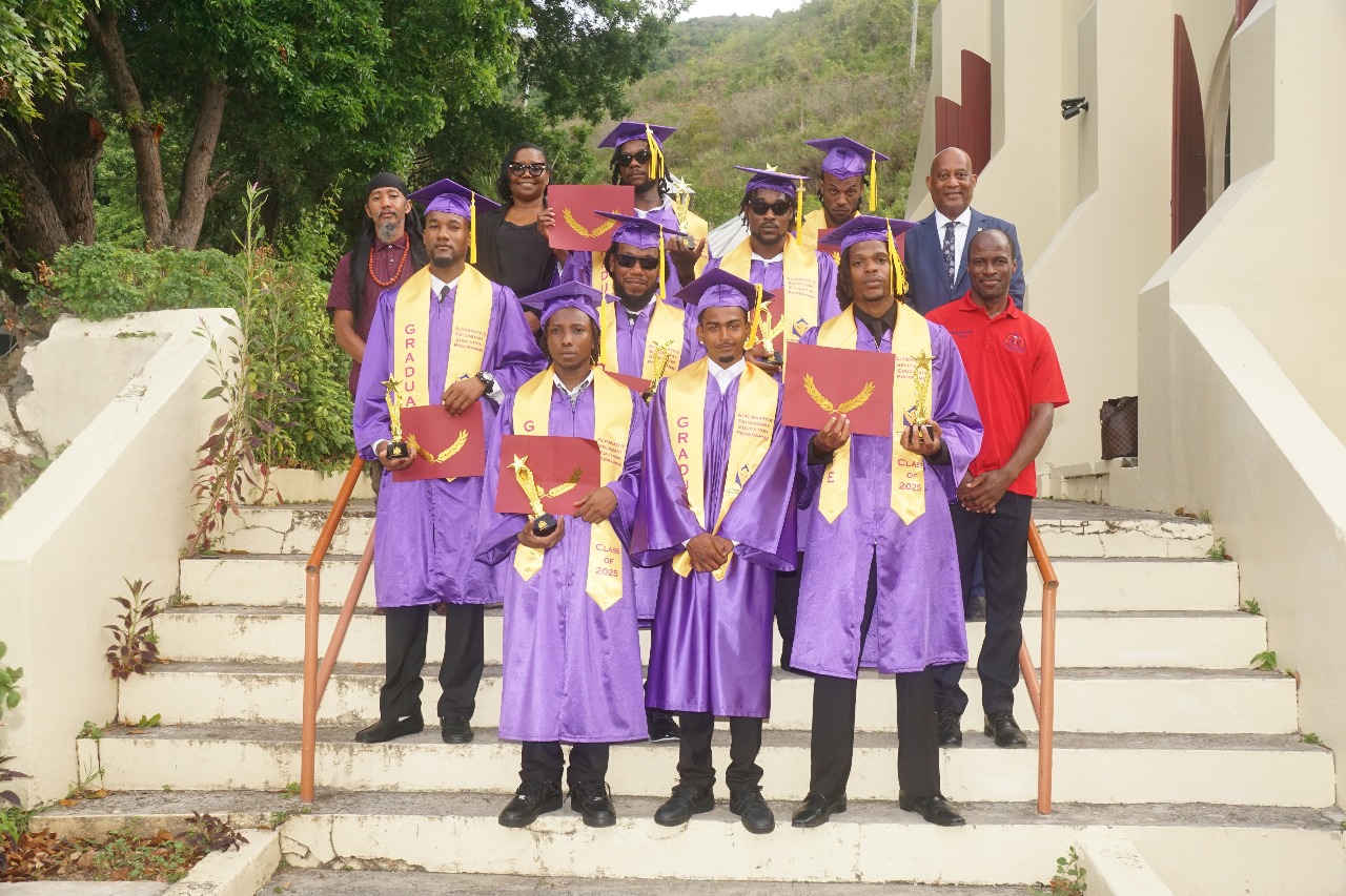 Nine Inmates Earn High School Certification | GOV.VG