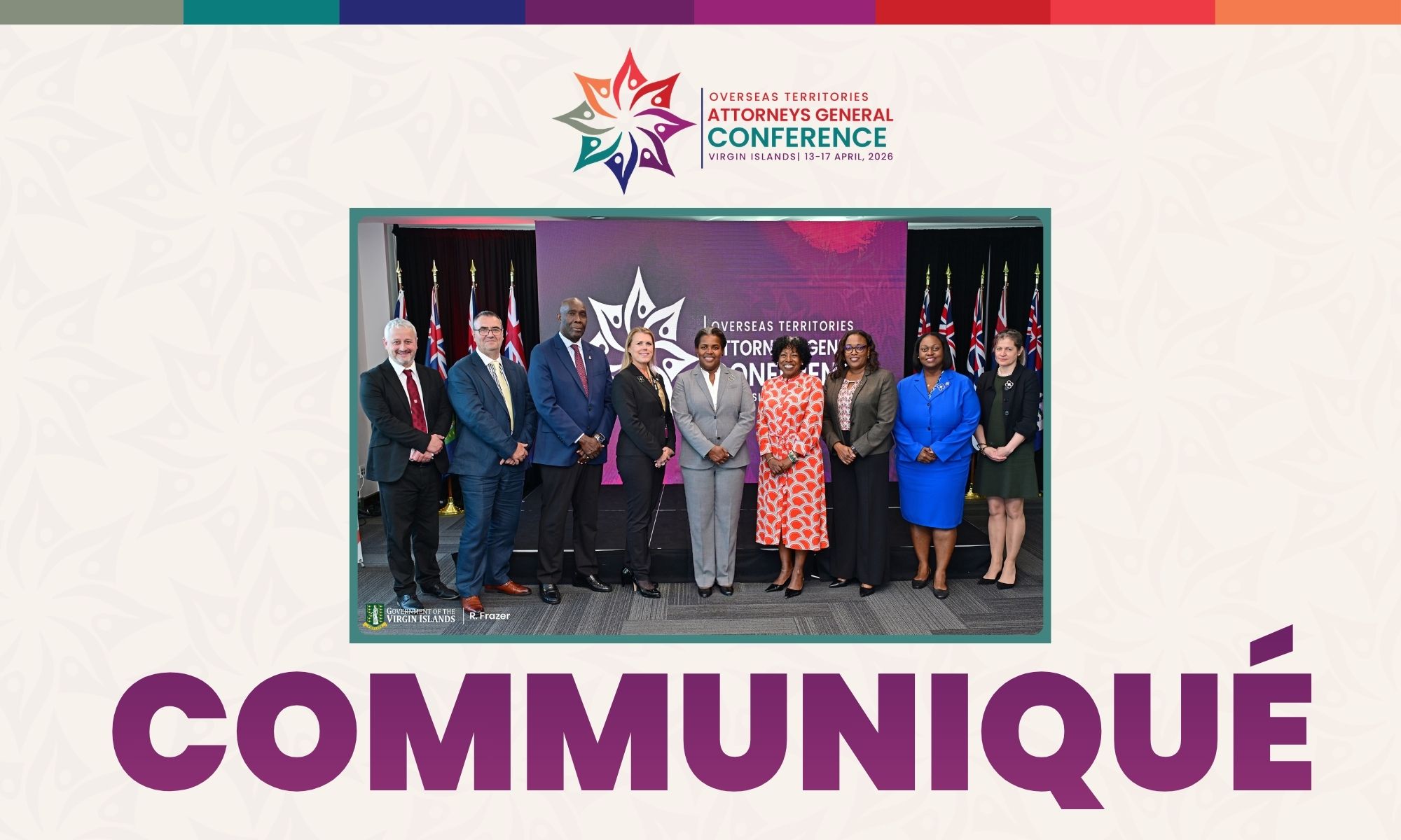 COMMUNIQUÉ: 2026 Overseas Territories Attorneys General Conference | GOV.VG