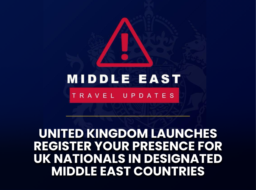 United Kingdom Launches Register Your Presence for UK Nationals in ...